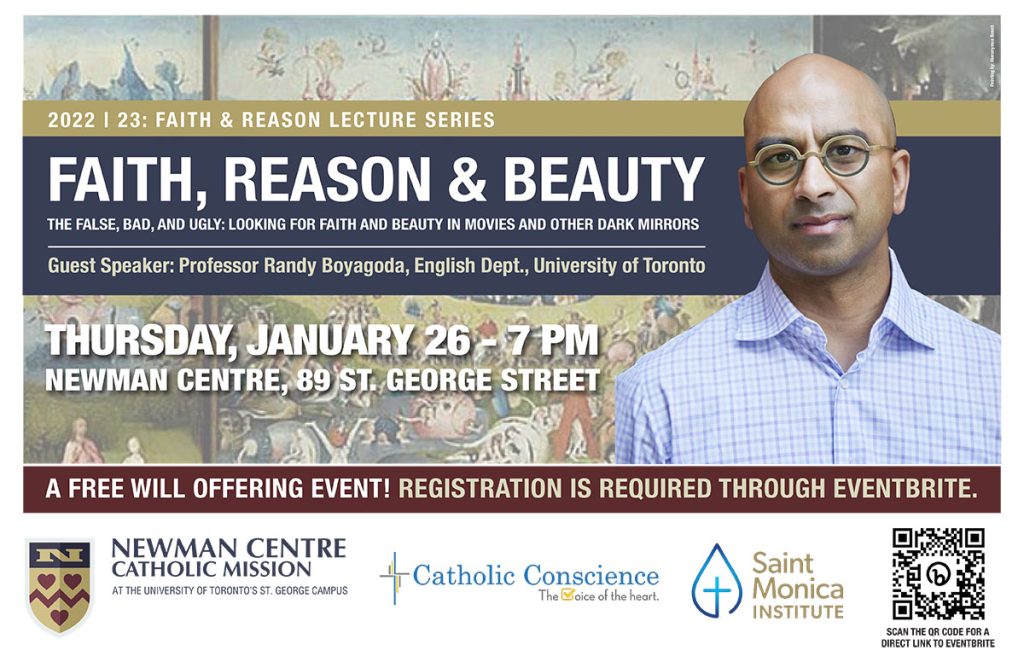 Faith & Reason Lecture Series: Faith, Reason & Beauty | Catholic ...